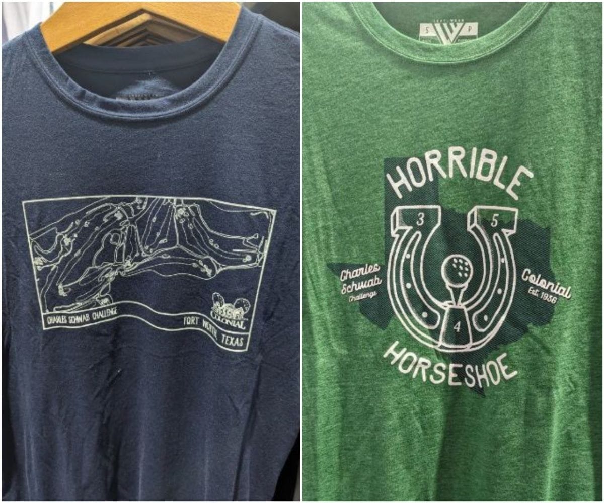 Charles Schwab Challenge 2023 merch tent relocated after last week's ...