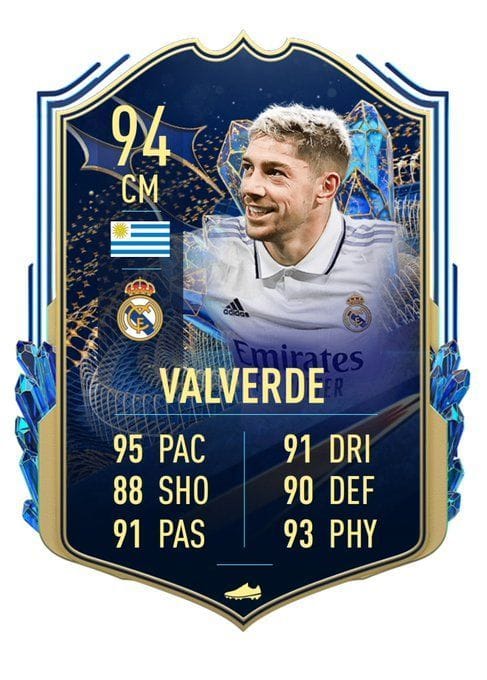 FIFA 23 leak suggests that Federico Valverde will be part of La Liga TOTS