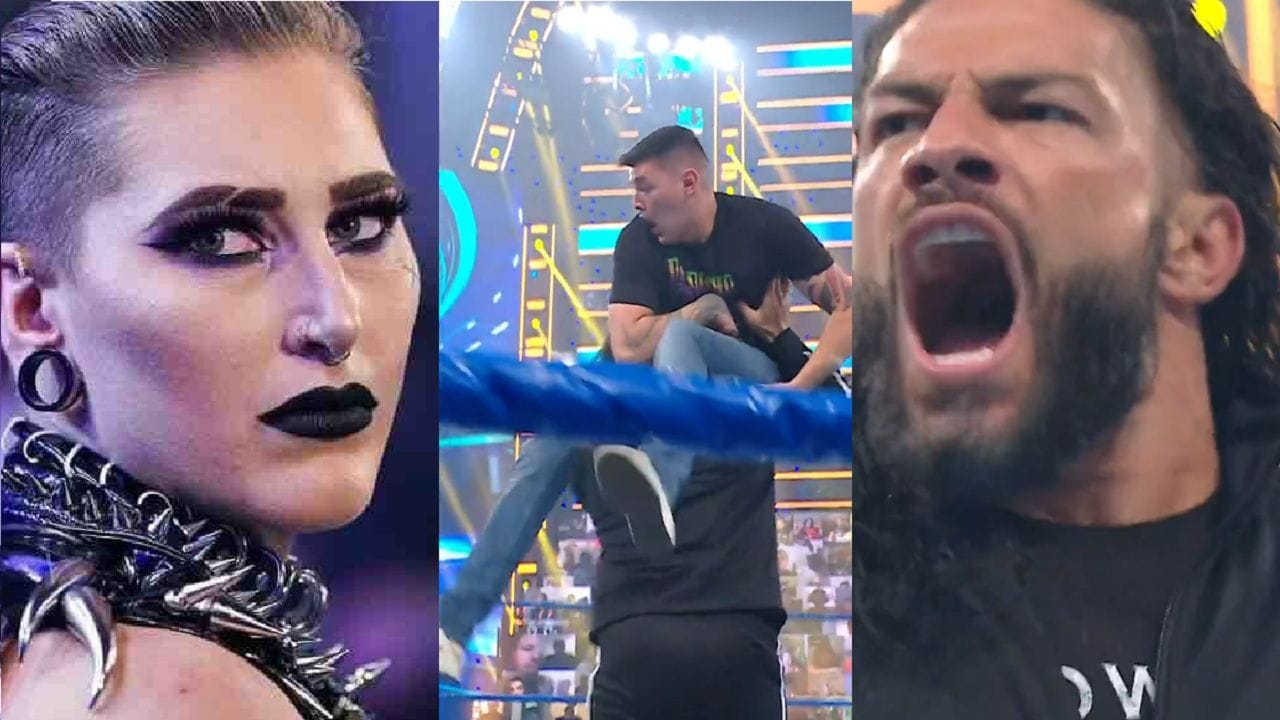Rhea Ripley has one-word reaction to Roman Reigns' vicious assault on Dominik Mysterio in an old ...