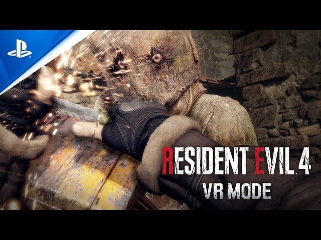 Resident Evil 4 Remake on PSVR2