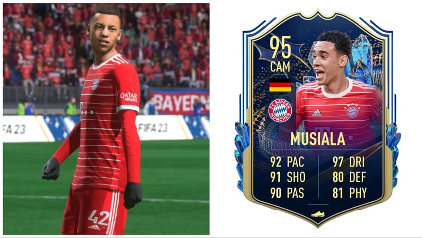 FIFA 23 leak suggests that Jamal Musiala will receive a Bundesliga TOTS ...