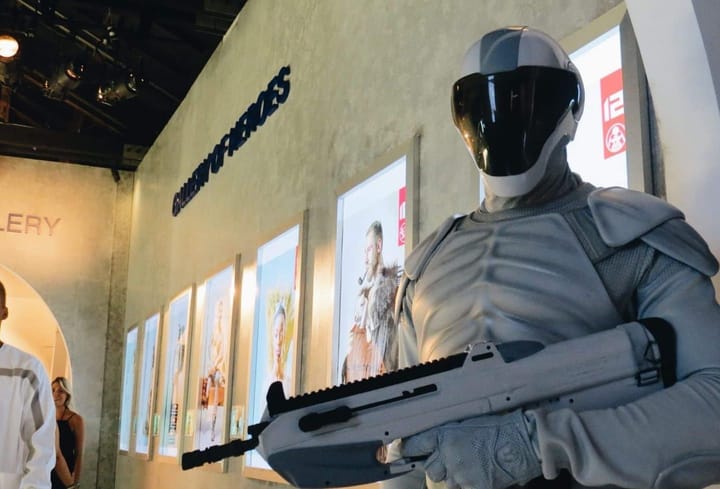 Who are the Peacekeepers in The Hunger Games?
