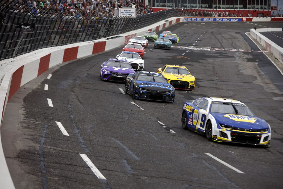 Who will replace the suspended Chase Elliott in the next NASCAR race?