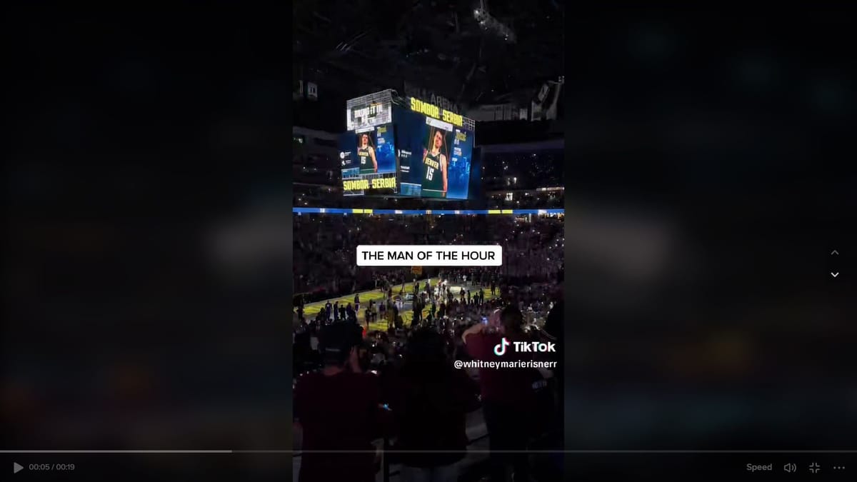 IN PHOTOS: TikTok star Whitney Risner attends Lakers vs Nuggets with ex ...