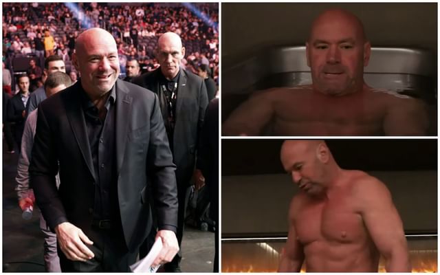 Dana White cold plunge: WATCH: UFC President Dana White takes a cold ...