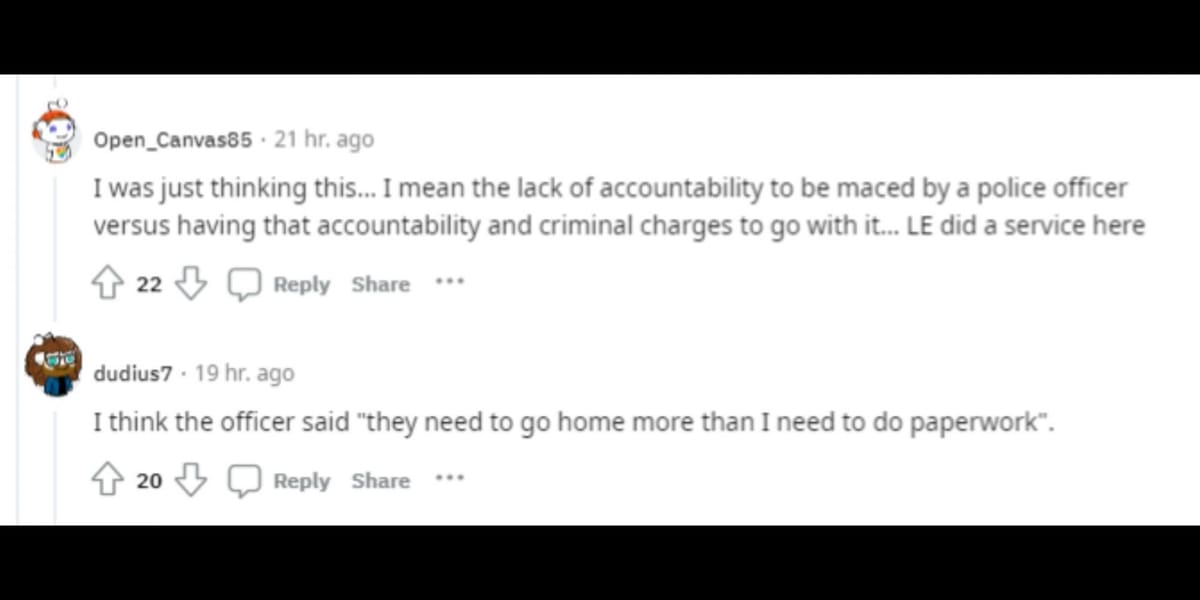 Cop: "Technically he deescalated the situation": Netizens react as ...