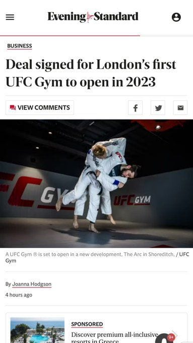 UFC Gym London: Michael Bisping reacts as deal is signed for first UFC ...