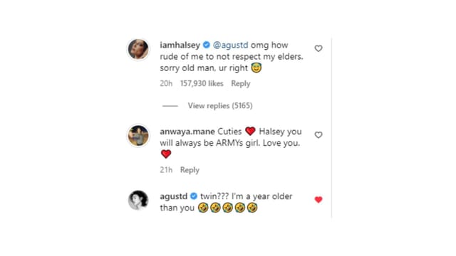 “I love them”: BTS fans gush over Halsey’s sweet Instagram post for ...