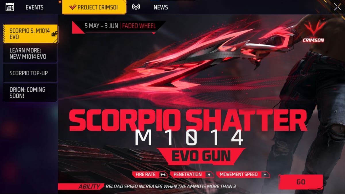 Free Fire MAX Knockout web event: Reward, servers, start date, and more