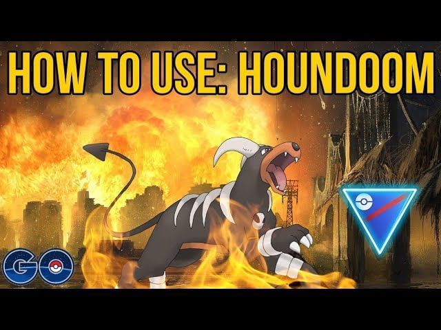 What is the best moveset for Houndoom in Pokemon GO?