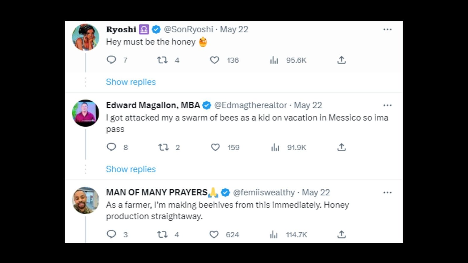 “Just a little extra honey on them”: Krispy Kreme Mexico viral video of donuts covered with bees ...