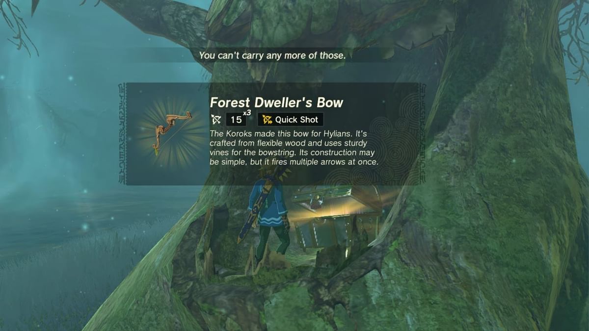 Where to find the Forest Dweller's Bow in The Legend of Zelda Tears of the Kingdom