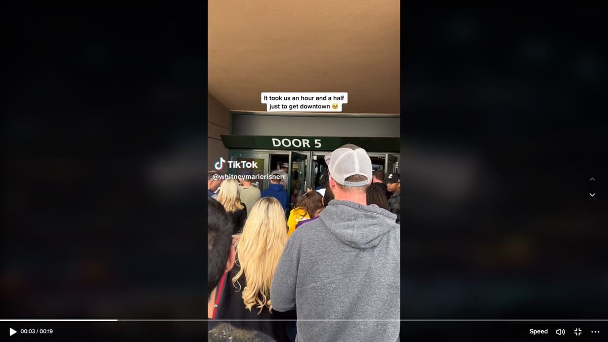 IN PHOTOS: TikTok star Whitney Risner attends Lakers vs Nuggets with ex ...