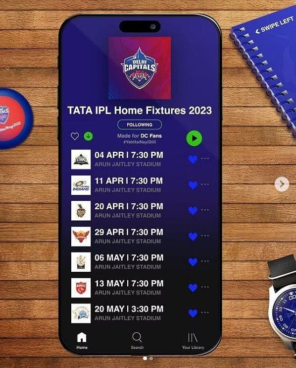 IPL Match Schedule 2023 & Time Table