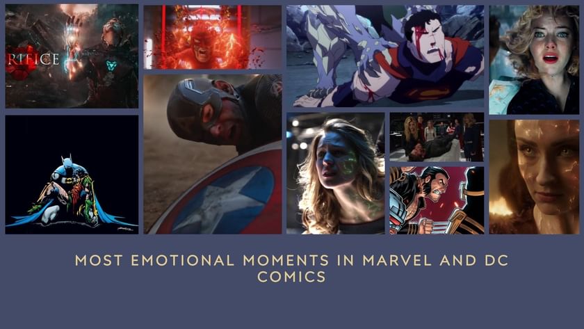 Top 10 most emotional moments in Marvel and DC Comics so far