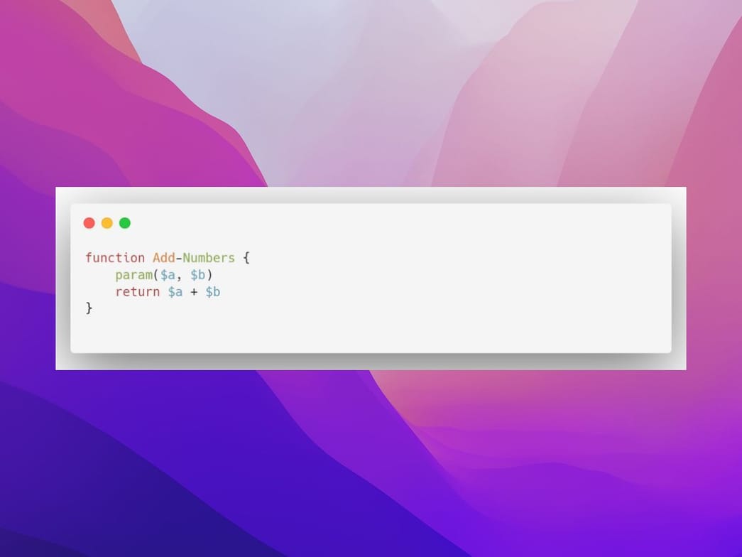 How to use Windows PowerShell