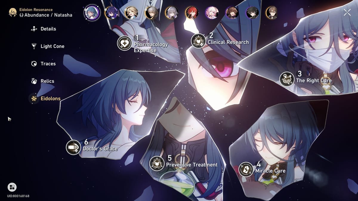 Best Natasha build in Honkai Star Rail - Relics, light cones, and more