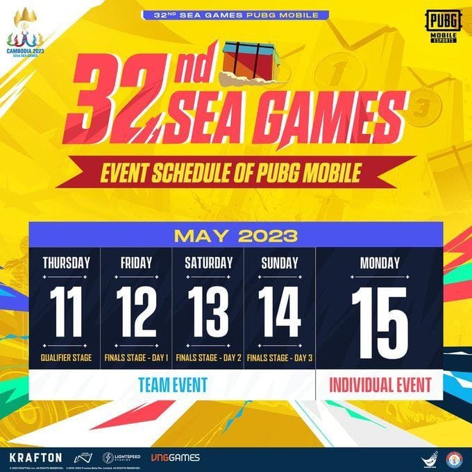 32nd Southeast Asian Games PUBG Mobile: Countries, schedule, format, and more