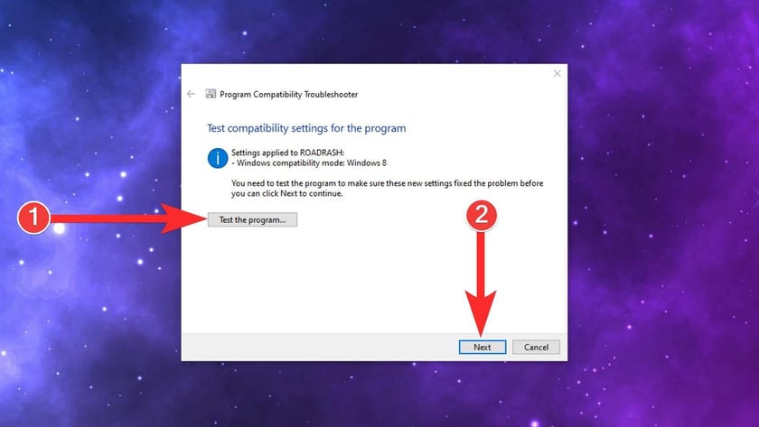 How to run older software in compatibility mode in Windows