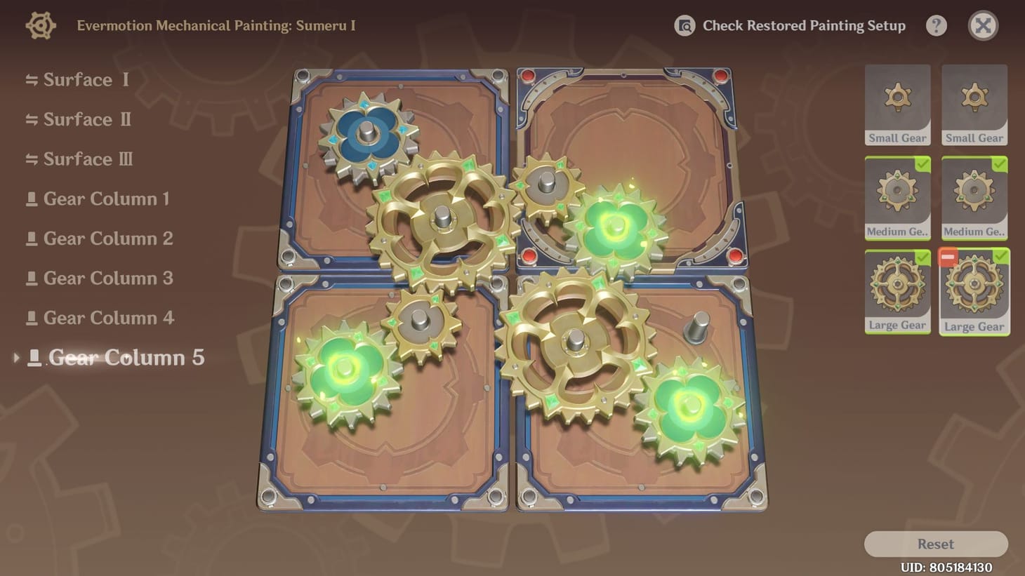 Sumeru Evermotion Mechanical Painting guide for Genshin Impact: Puzzle ...