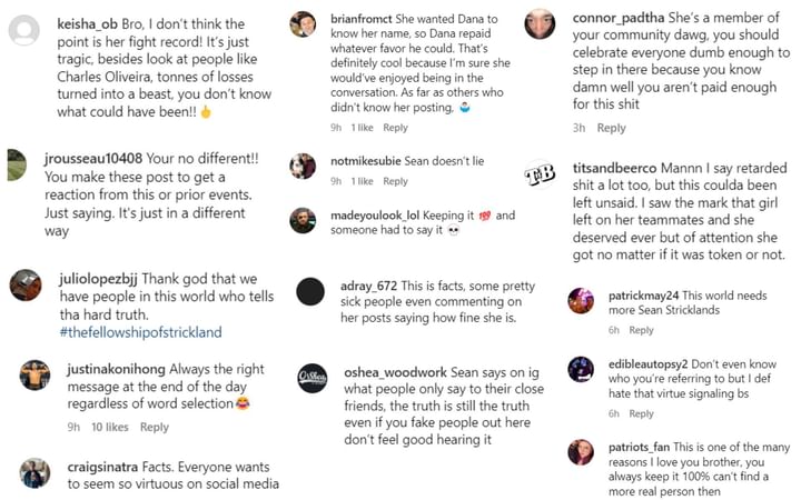 MMA fighter dead: "She wasn't that f***ing good" - Sean Strickland's comments about deceased ...