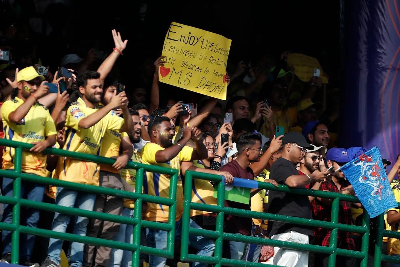 MS Dhoni: The IPL 2023 Story - 15 fan pictures that capture ‘Mahi mania ...