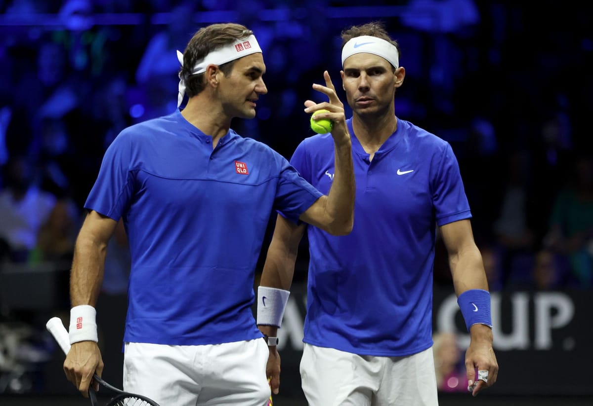 Roger Federer reunites with Williams sisters and Juan Martin del Potro ...