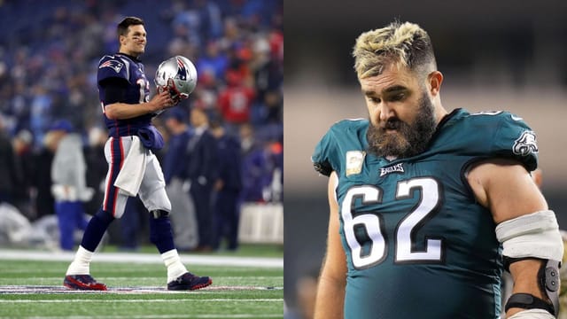 Jason Kelce drops unhinged take on Tom Brady’s retirement for Eagles’ opener