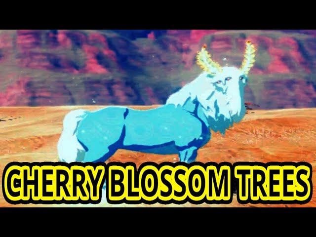 What do the Satori Cherry Blossom Trees do in The Legend of Zelda Tears ...