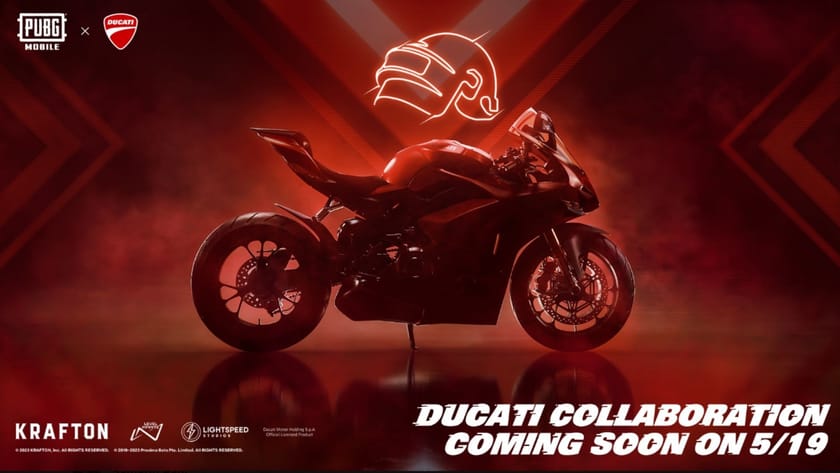 PUBG Mobile x Ducati collaboration officially announced