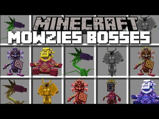 Mowzie's Mob in Minecraft