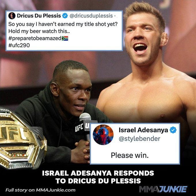 Dricus du Plessis next fight: Dan Hooker explains why Dricus du Plessis ...