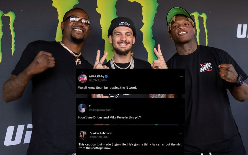 African-American UFC fighter’s controversial caption for Sean O'Malley ...