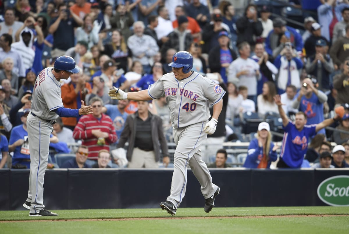 Bartolo Colon laughs about home run trot ahead of ceremonial first ...
