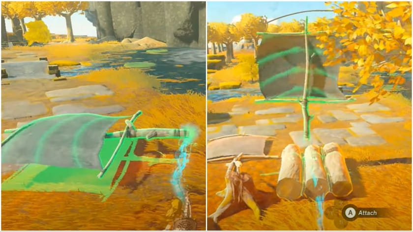 How to build a Boat in The Legend of Zelda Tears of the Kingdom