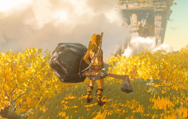 How to destroy fused materials in The Legend of Zelda Tears of the Kingdom