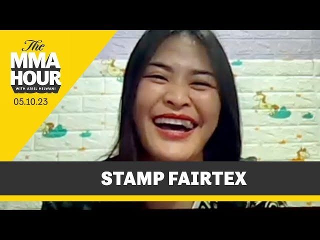Stamp Fairtex says dancing helps her keep calm before the storm
