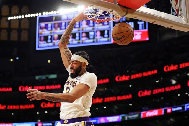 “Steep recline” – Anthony Davis strikes positive note as the LA Lakers ...