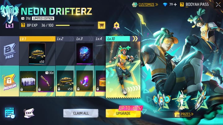 Free Fire Booyah Pass Season 5 for May revealed: Price, main rewards ...