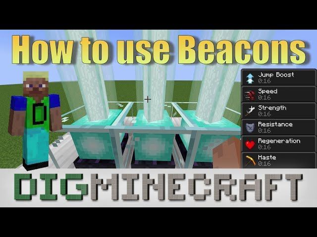 How to Craft a Beacon in Minecraft?