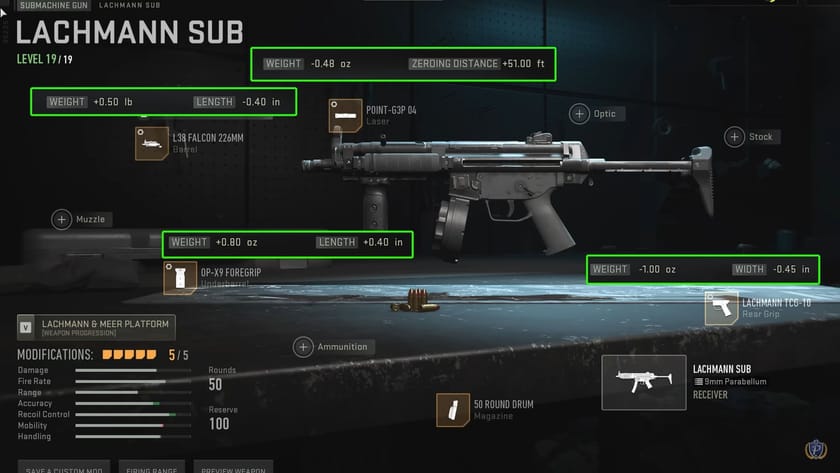 How to get the best hip-fire loadout for Lachmann Sub in Warzone 2