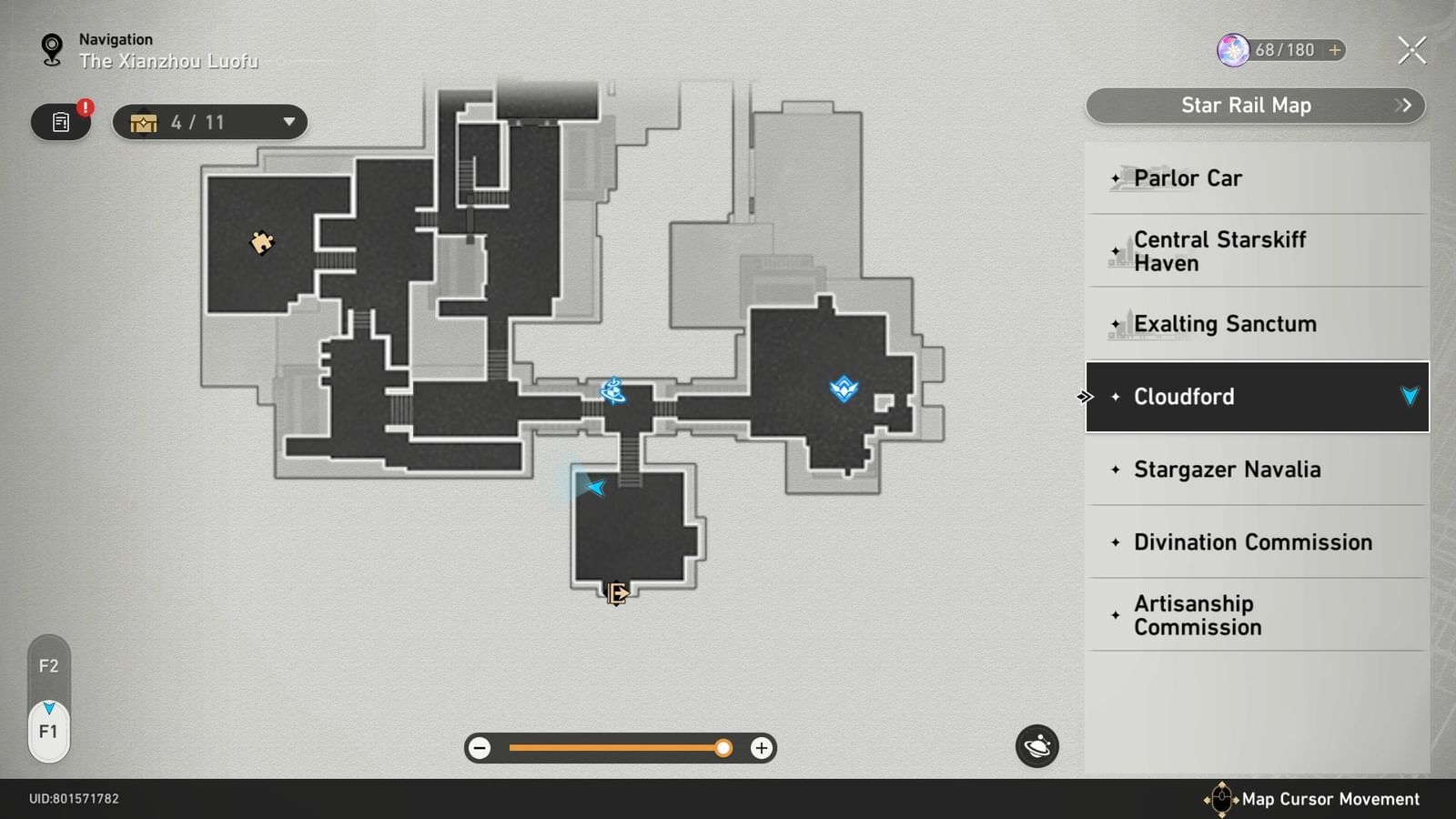 All 7 Cycranes locations in Honkai Star Rail for hidden achievement