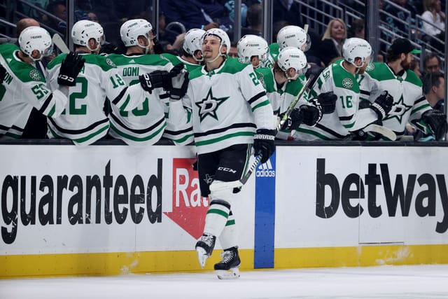 How good has Roope Hintz been for the Dallas Stars in the 2023 playoffs?