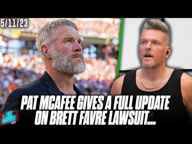Pat McAfee provides huge update on Brett Favre’s defamation lawsuit ... Pat McAfee provides huge update on Brett Favre’s defamation lawsuit ...