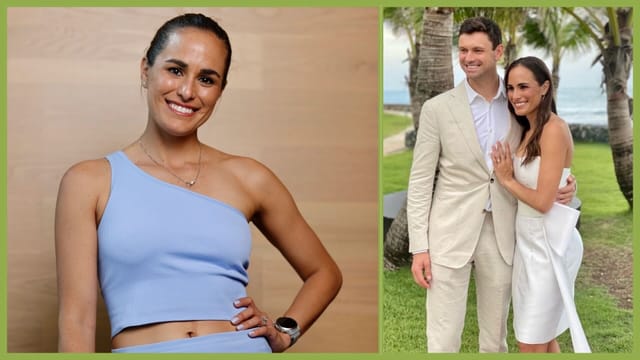 Monica Puig celebrates 6-month wedding anniversary with husband Nathan ...