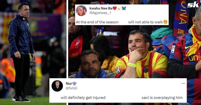 “Will not be able to walk”, “Overplaying him” – Barcelona fans fear ...