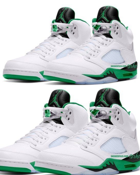Nike Air Jordan 5 "Lucky Green" sneakers: Everything we know so far