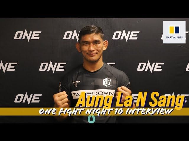 Aung La N Sang credits Reinier de Ridder for making him a better fighter