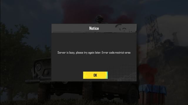 How to solve "Server is Busy" error in BGMI (2023)