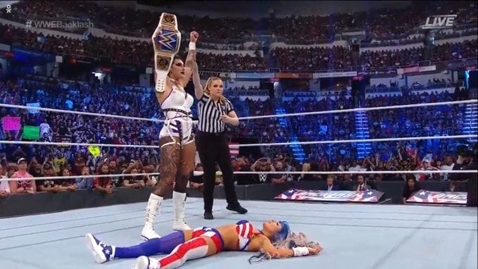 Did WWE make a big mistake with Rhea Ripley at Backlash 2023?